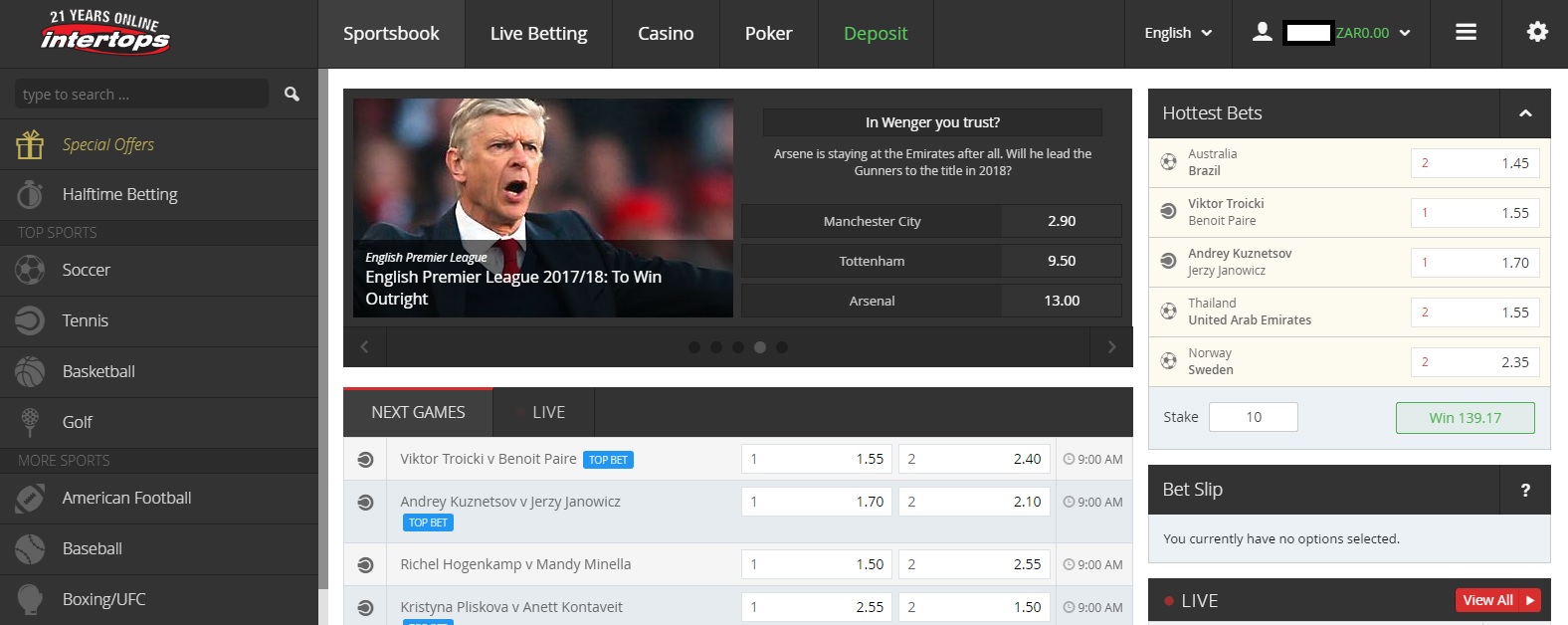 Intertops Review - Best Sports Betting