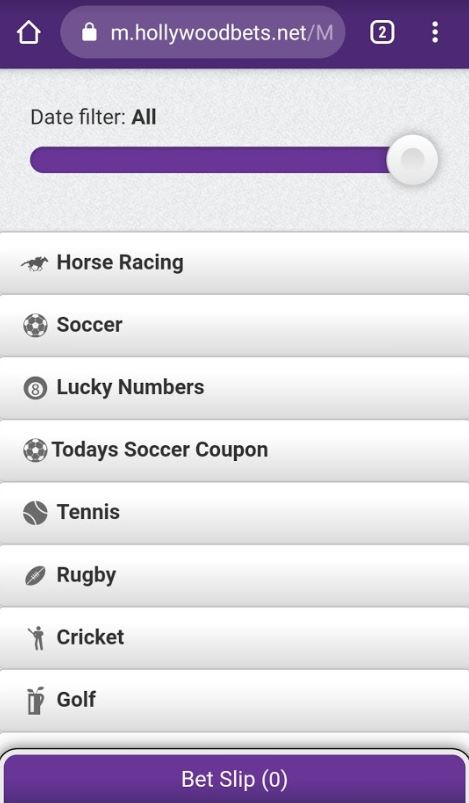 Hollywoodbets Mobile - Best Sports Betting