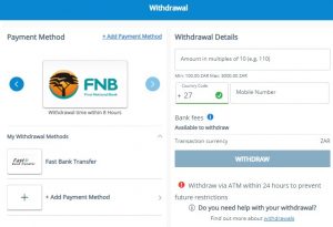 Sportingbet FNB eWallet Withdrawals - Best Sports Betting