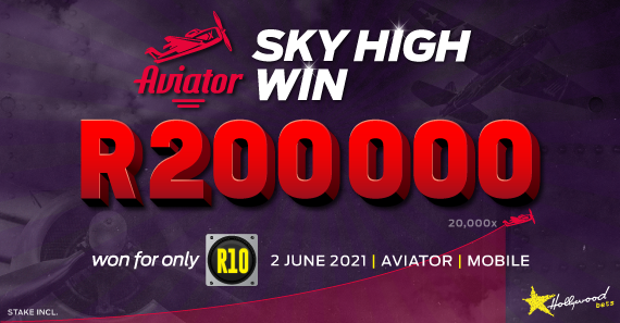 Hollywoodbets Aviator Max Payout now R2 Million - Best Sports Betting