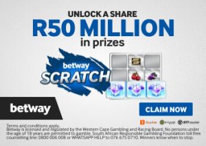 Betway Scratch & Win Promotion: Your Chance to Share in R50 Million in ...